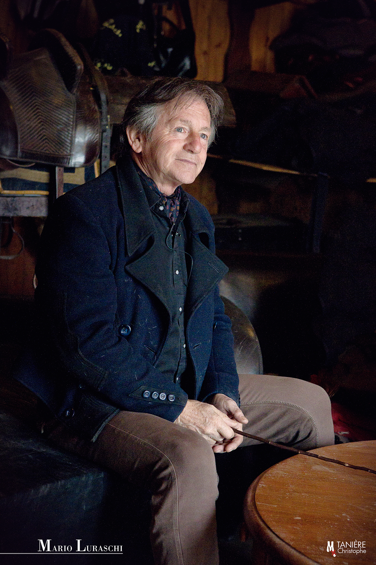 Tournage Mario Luraschi pour l'émission CAVAL'mag